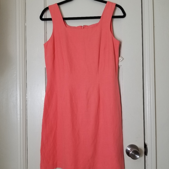 segrid olsen | Dresses | Segrid Olsen Nwt Vintage 8 Orange Sleeveless ...